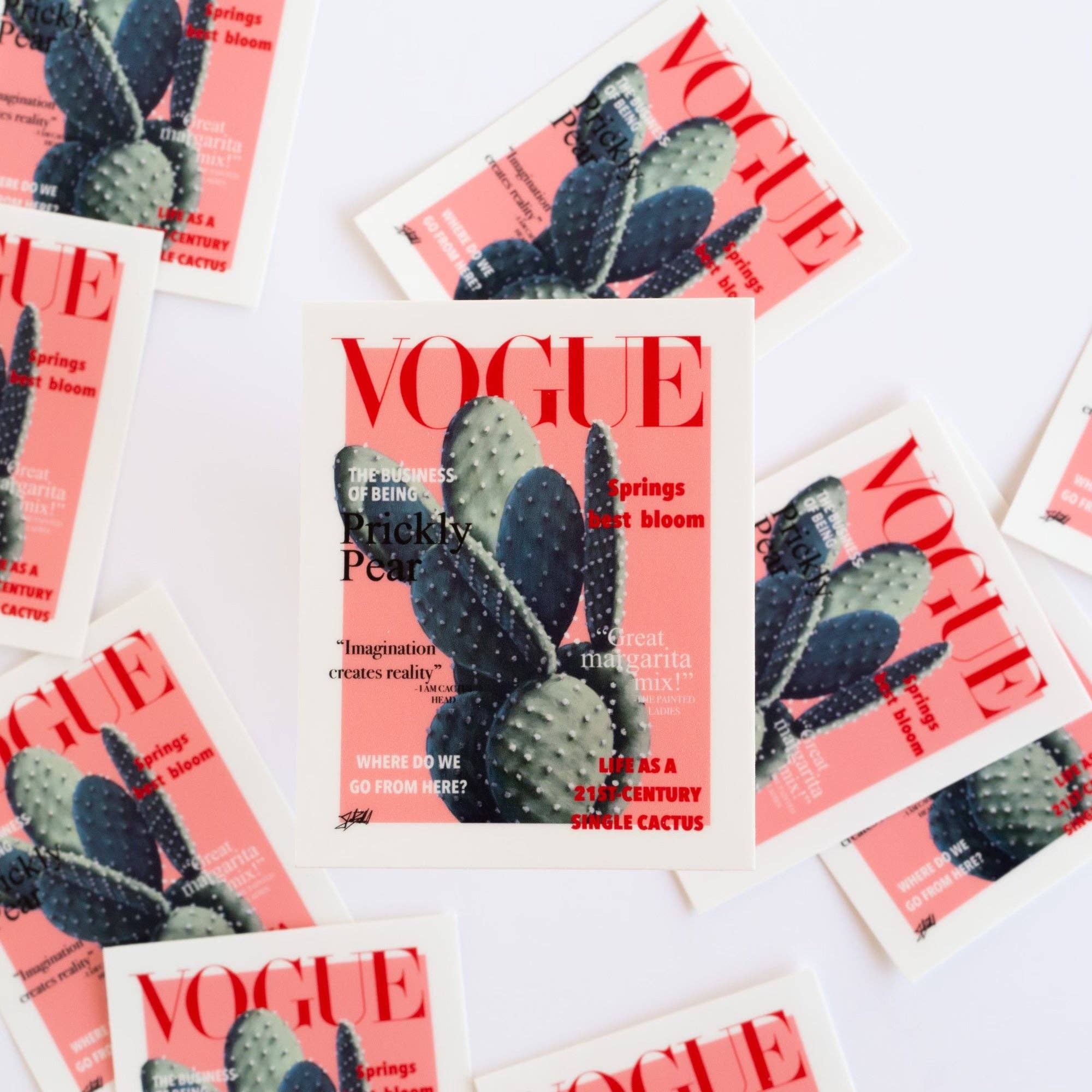 Vogue Sticker – Rye & Rust